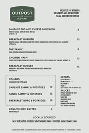 The Outpost Restaurant | Old Salt Helena, Montana – Old Salt Co-op